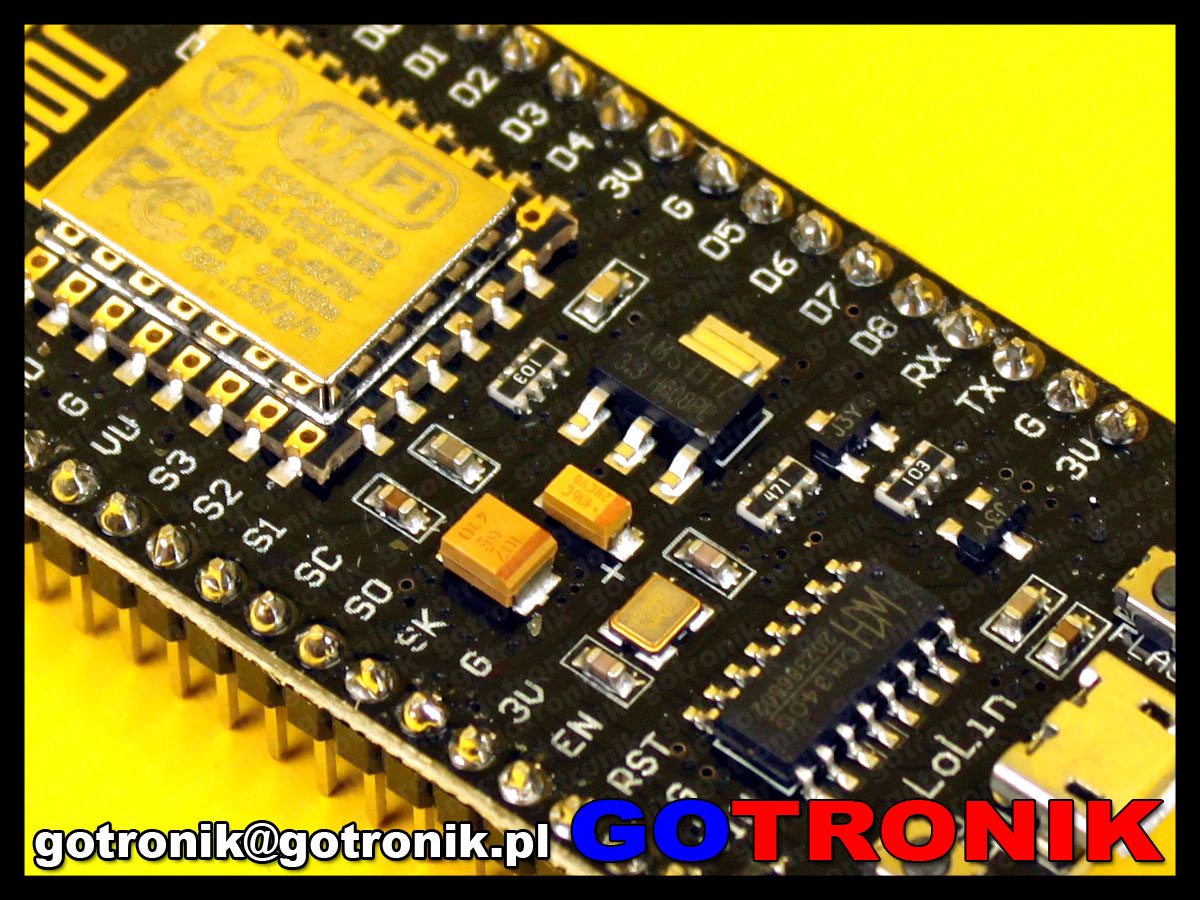 Moduł Wifi Esp8266 Nodemcu V3