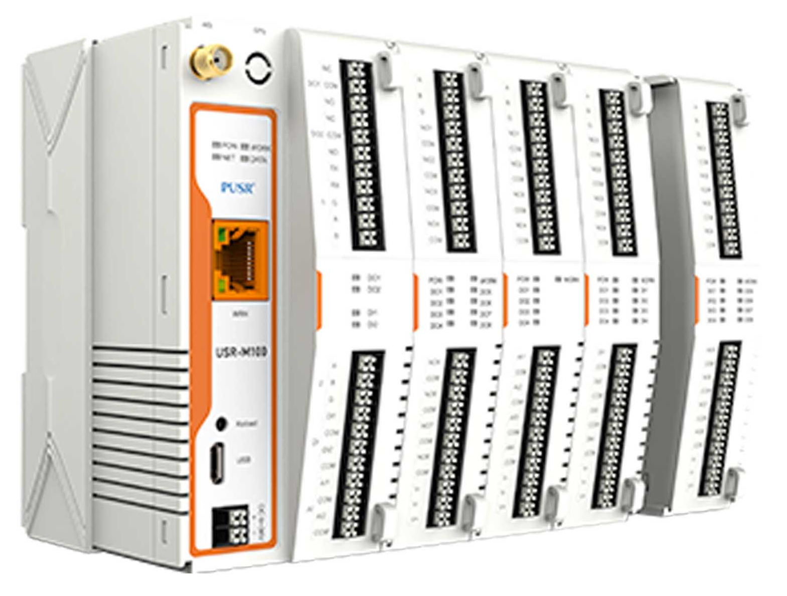 Zdalna bramka IO Edge z portem Ethernet USR-M100-ETH Zdalna bramka IO Edge z portem Ethernet USR-M100-ETH